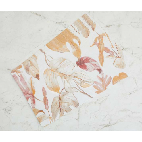 Dining Table Mat, Size - 11.5 x 17.5 Inch Printed Plastic ( 1 Piece)