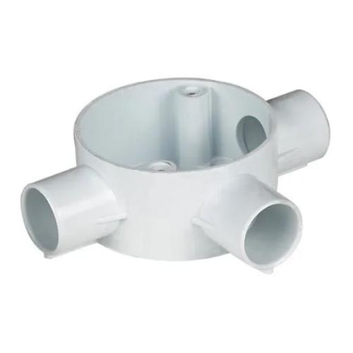 PVC 3 Way Junction Box 1 Inch