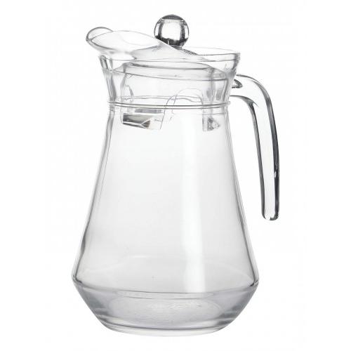 Luminarc Glass Jug With Lid 1 3 Ltr