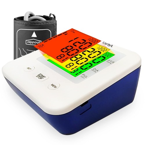 Carent Digital Blood Pressure Monitor Bp-56 Fully Automatic 3 Color Mode