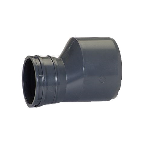 Ashirvad Pushfit SWR Silent Plus Reducer Offset/Eccentric Reducer 8 x 6 ...