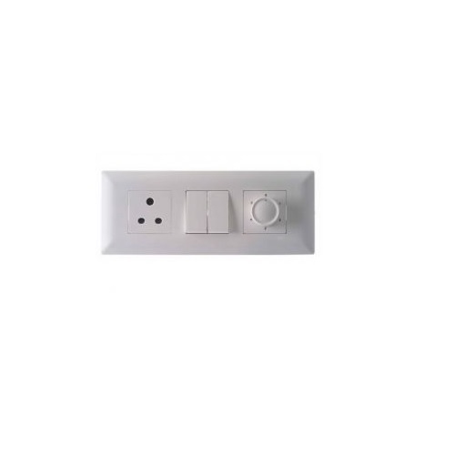 Schneider 5A 1 Gang 3 Round Pin Switched Socket with Neon and Shutter ...