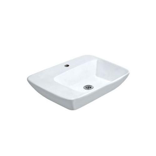 Jaquar Semi Recessed Basin 490x445x175 mm, JDS-WHT-25503