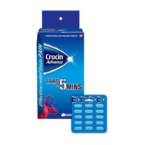 Crocin Advance Tablet